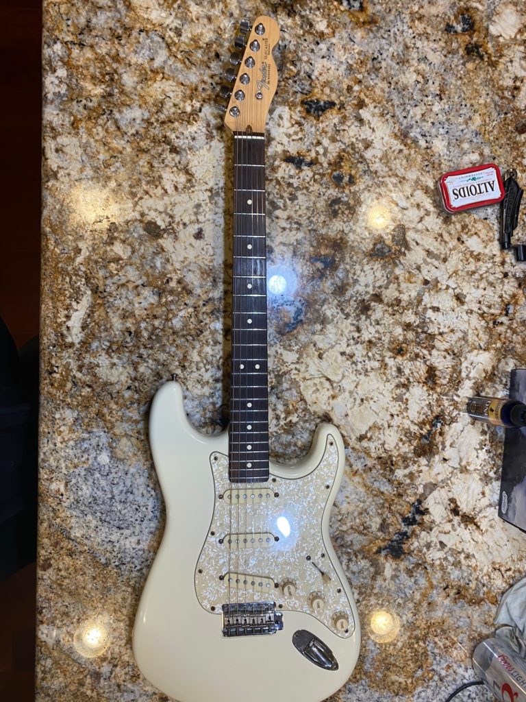 Coming Soon!!! Fender Strat with a 1993 Telecaster neck. | Lyndel Guitars