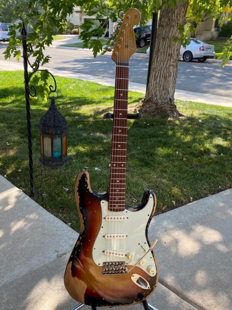 SOLD- ’64 Strat style partscaster relic | Lyndel Guitars